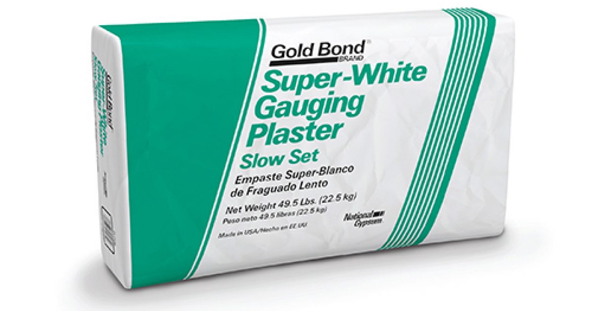 Gold Bond® Super-White Gauging Plaster Slow Set