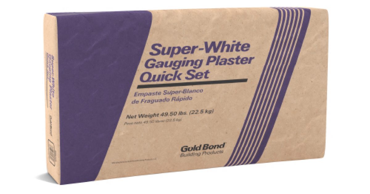 Gold Bond® Super-White Gauging Plaster Quick Set