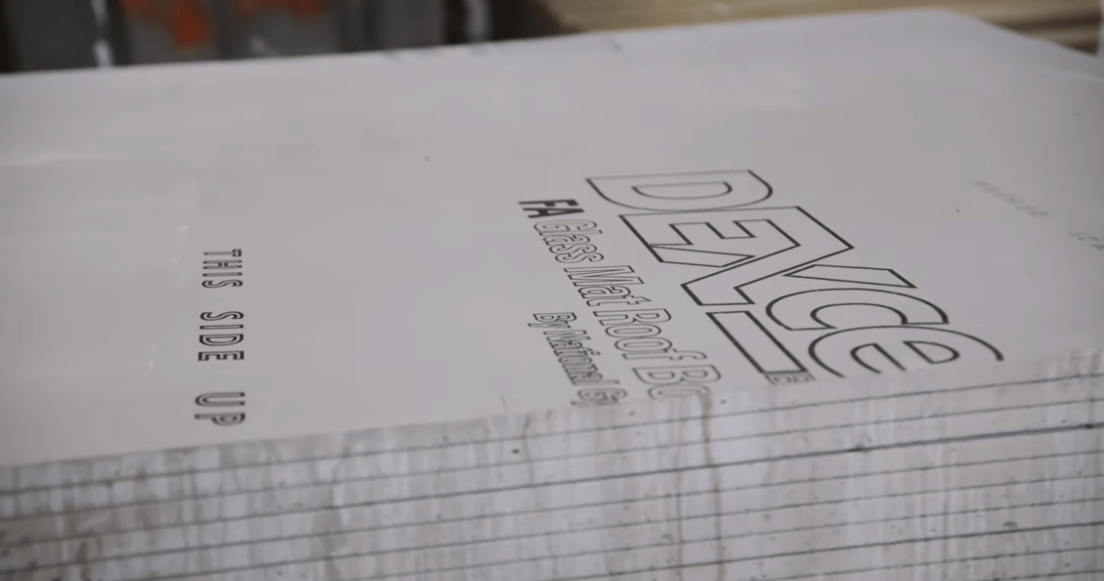 DEXcell® FA Glass Mat Roof Board